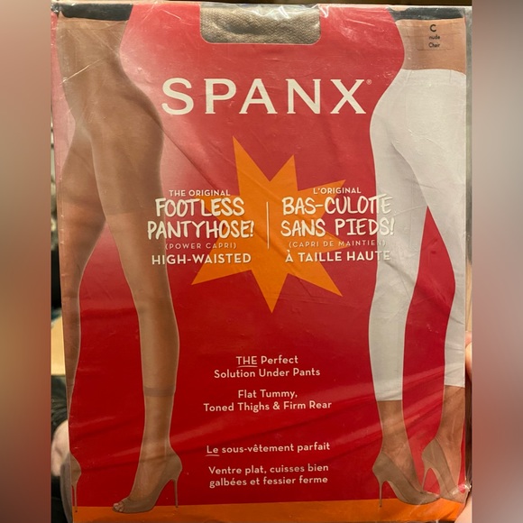 SPANX | Accessories | Spanx The Original Footless Pantyhose Power Capri ...